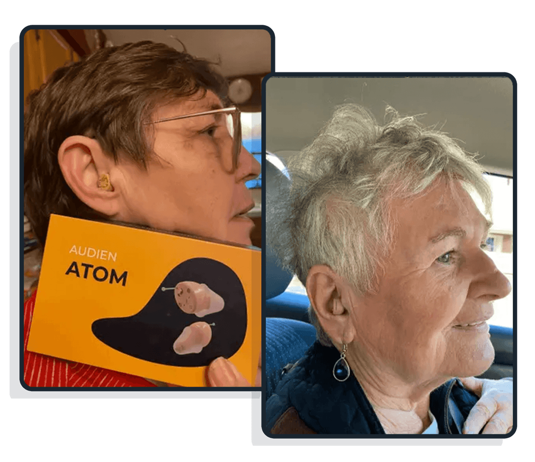 Audien Atom Pro OTC Hearing Aid (Pair) – Audien Hearing