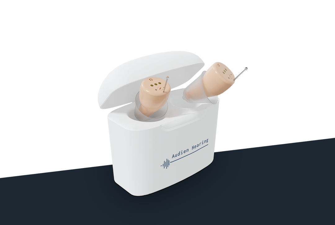 Audien Atom Pro OTC Hearing Aid (Pair) – Audien Hearing